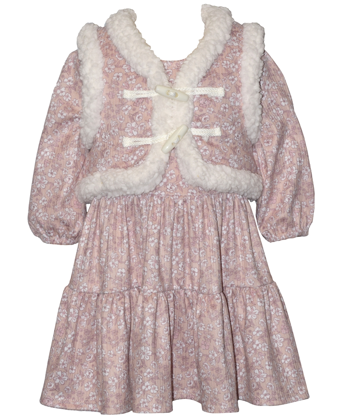 Click here for Bonnie Baby Baby Girls Ditzy Floral Dress and Sher... prices