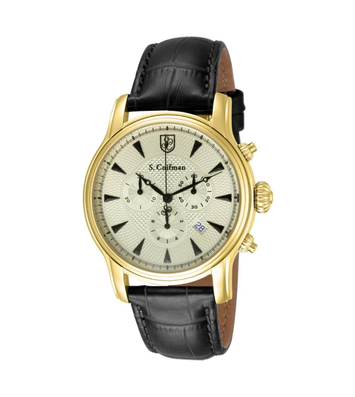 Click here for Invicta S.Coifman Mens Heritage Chronograph Dial S... prices