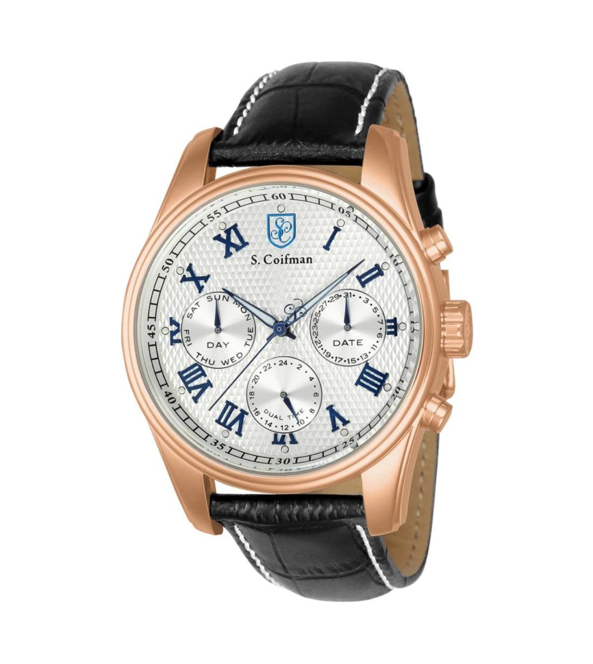 Click here for Invicta S.Coifman SC0088 Mens Chronograph Dial Lea... prices