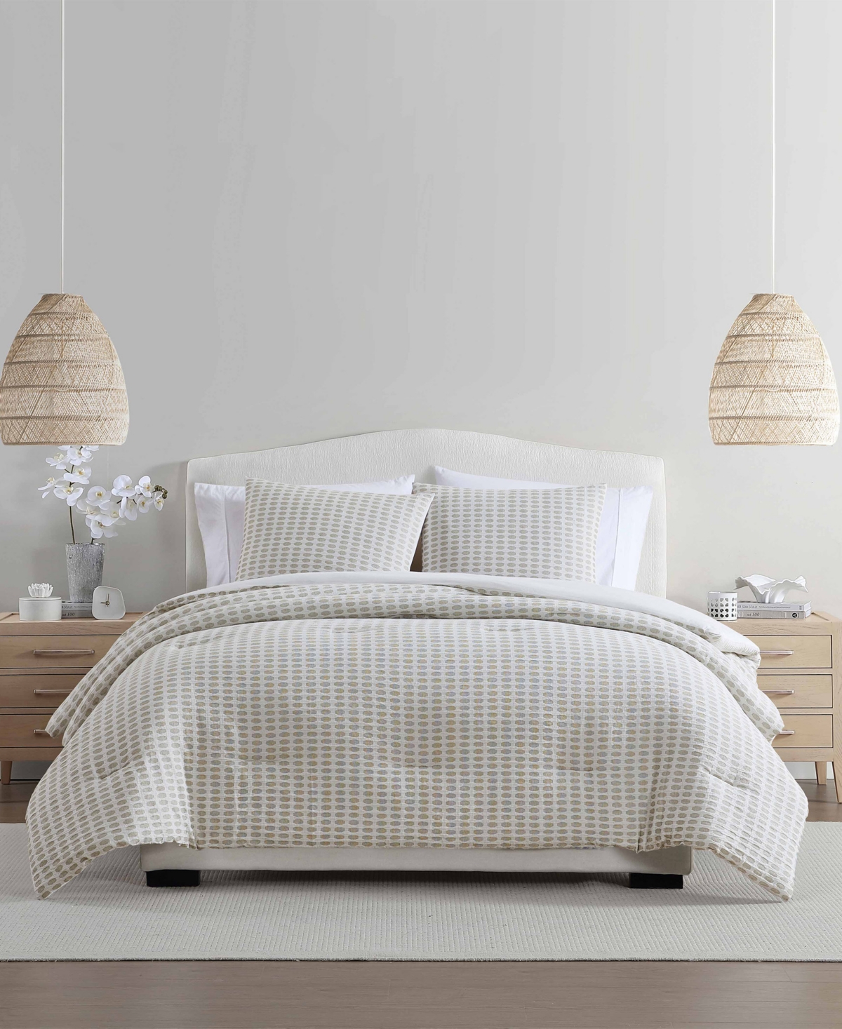 Click here for Palm Aire Selena Geometric 3-Piece Comforter Set... prices