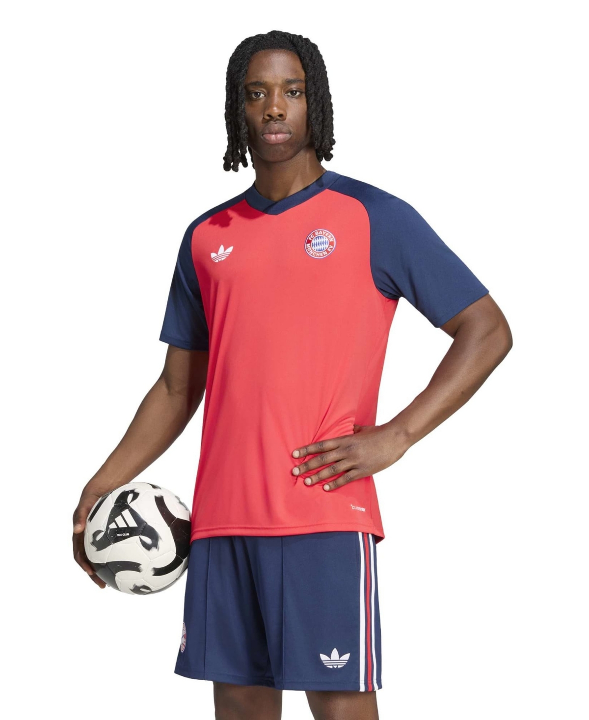 Click here for Mens adidas Red Bayern Munich 2026/27 Away Pre-Mat... prices