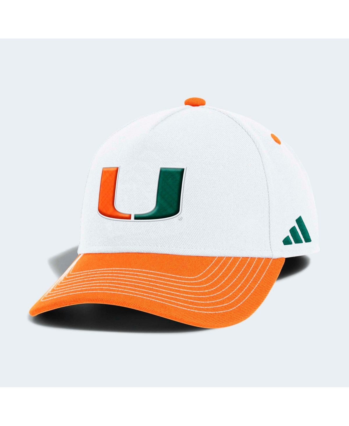 Click here for Mens and Womens adidas White/Orange Miami Hurrican... prices