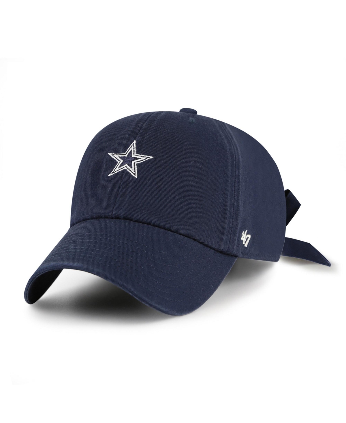 Click here for 47 Brand Womens Navy Dallas Cowboys Bow Back Clean... prices