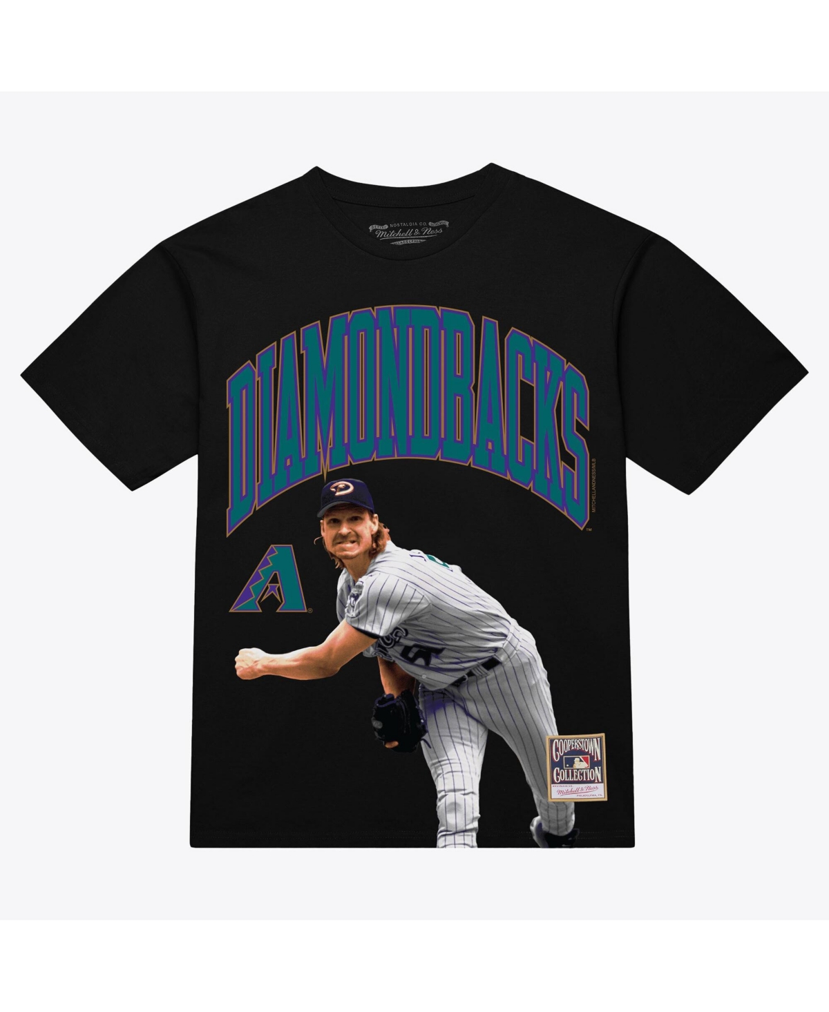 Click here for Mens Mitchell Ness Randy Johnson Black Arizona Dia... prices