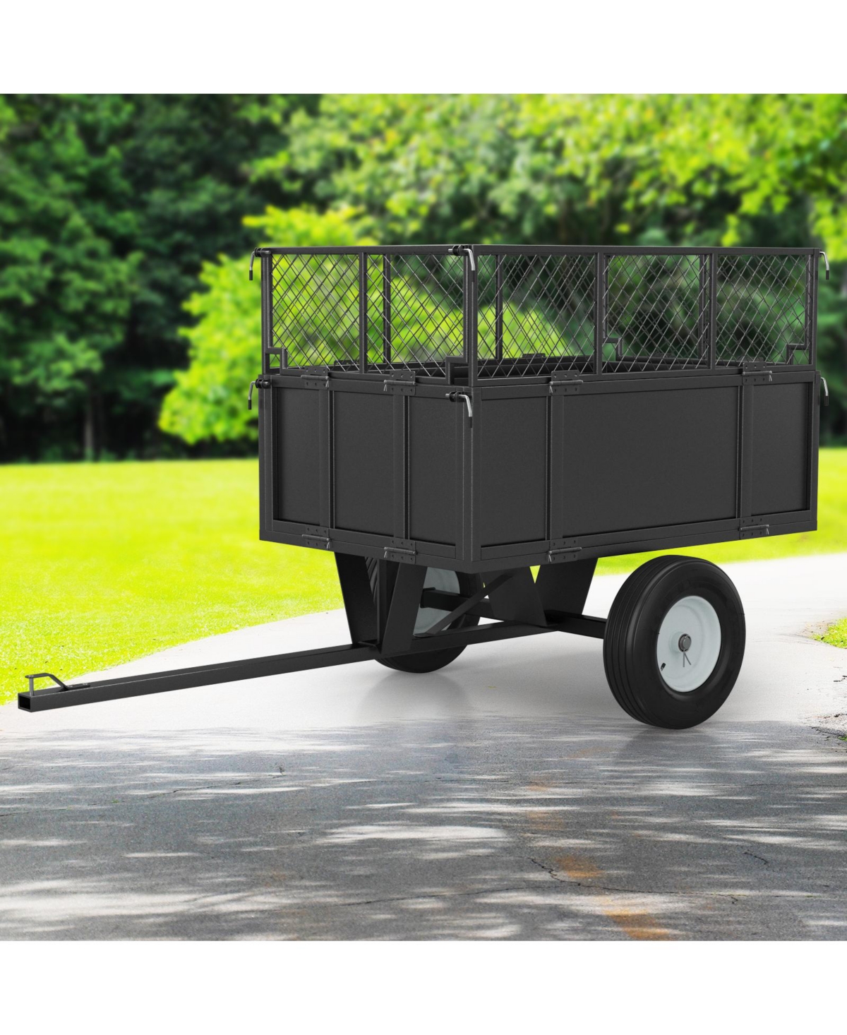 Click here for 78x30x30 In Atv Utility Trailer  Alloy Steel Haule... prices