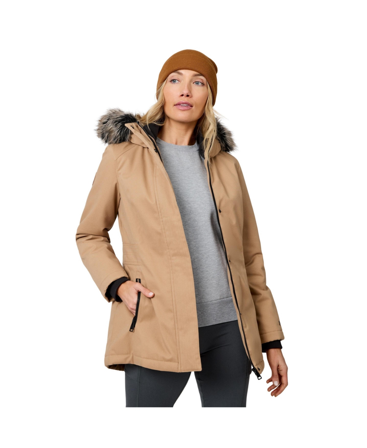 Click here for Free Country Womens Cascade Canvas Vanguard Parka... prices