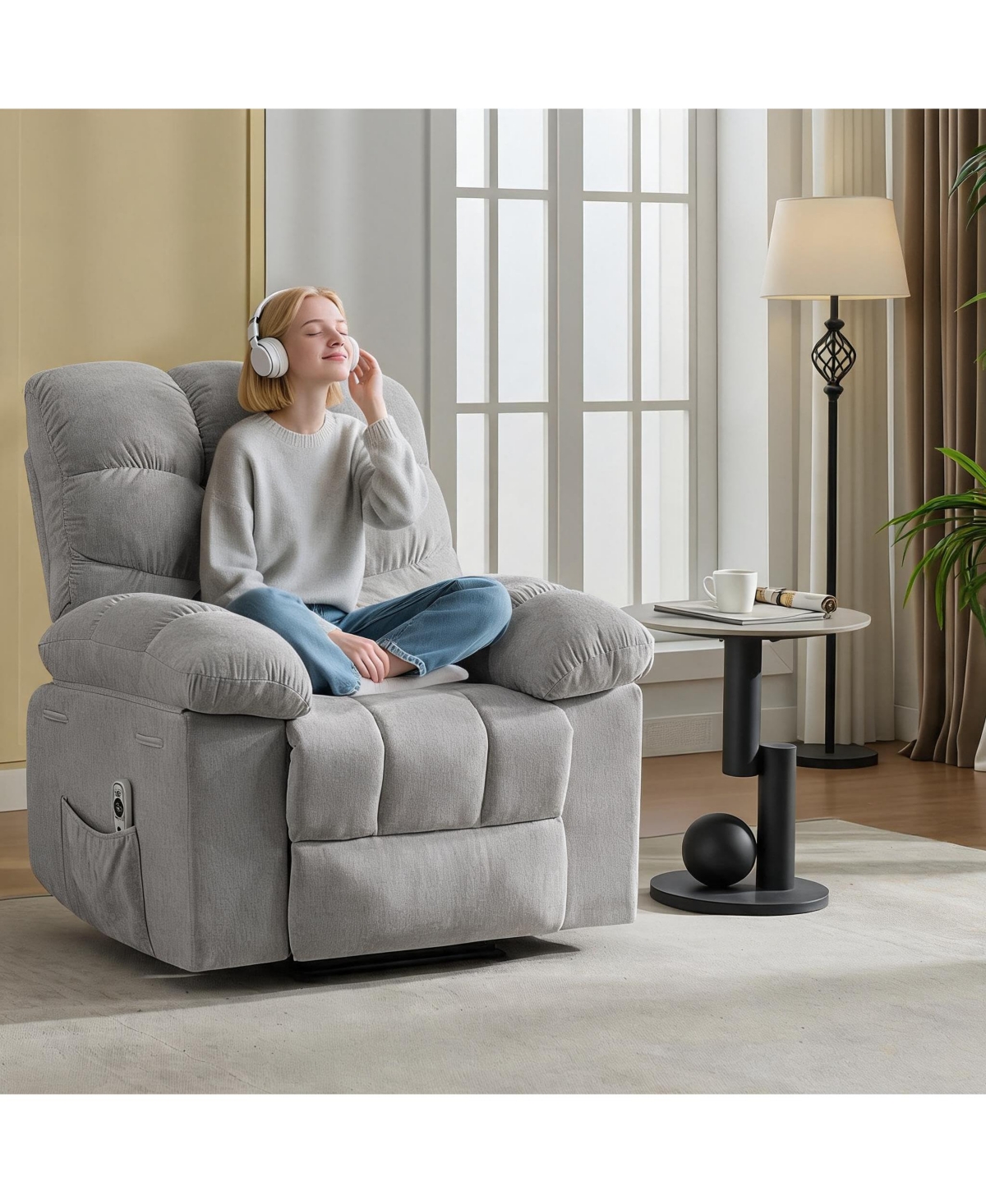 Click here for gaomon 360degree(s) Swivel Recliner Chair for Livi... prices