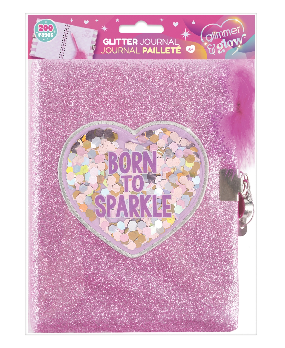 Click here for Make It Real Born To Sparkle Glitter Journal  Ages... prices