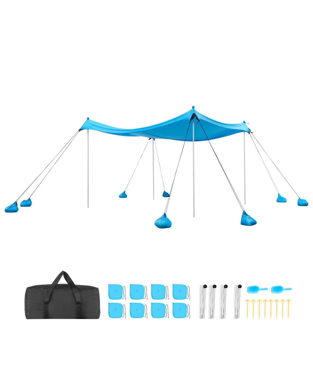 Click here for Hongge Pop Up Beach Canopy 10 x 10 feet Upf 50 Plu... prices