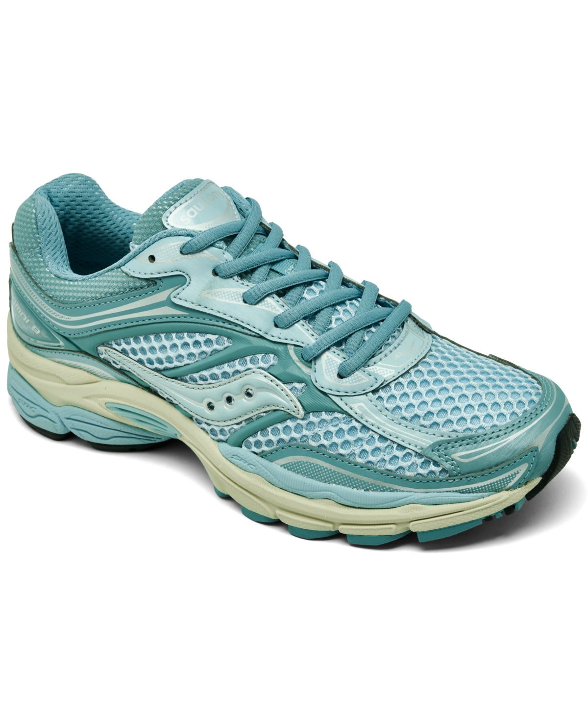Click here for Saucony Womens ProGrid Omni 9 Lifestyle Sneakers f... prices