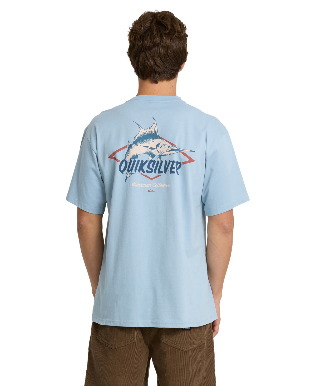 Click here for Quiksilver Waterman Mens Regular-Fit Crewneck T-Sh... prices