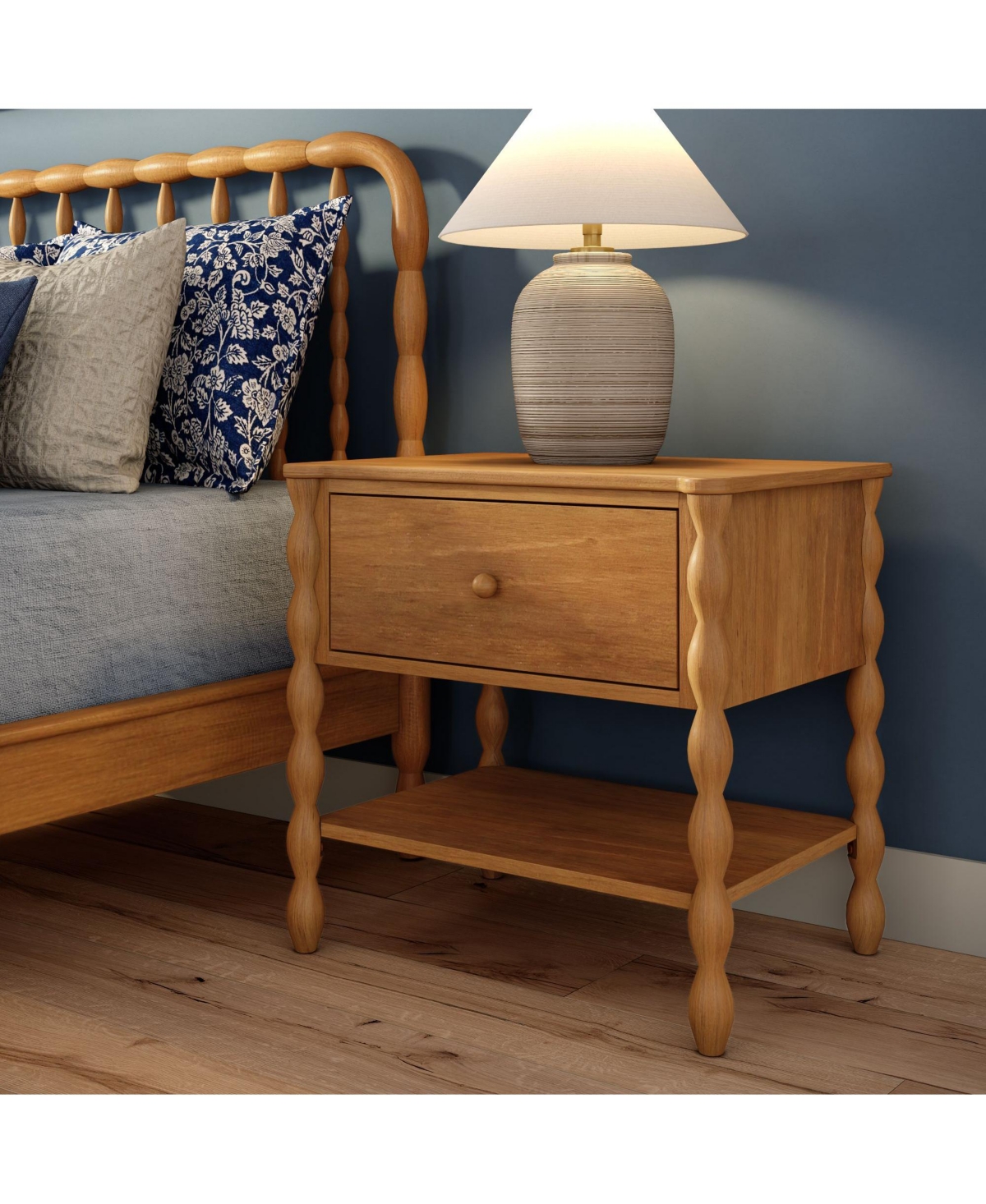 Click here for Plank+Beam Jenny Lind Nightstand with 1 Drawer and... prices