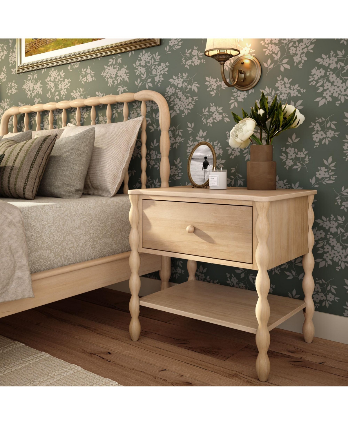 Click here for Plank+Beam Jenny Lind Nightstand with 1 Drawer and... prices