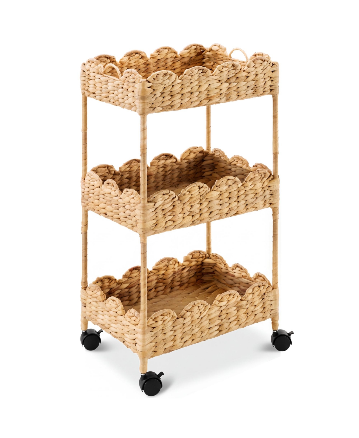 Click here for Best Choice Products 3-Tier Scalloped Rolling Nurs... prices