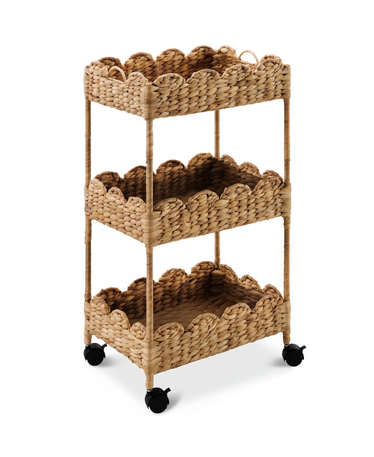 Click here for Best Choice Products 3-Tier Scalloped Rolling Nurs... prices