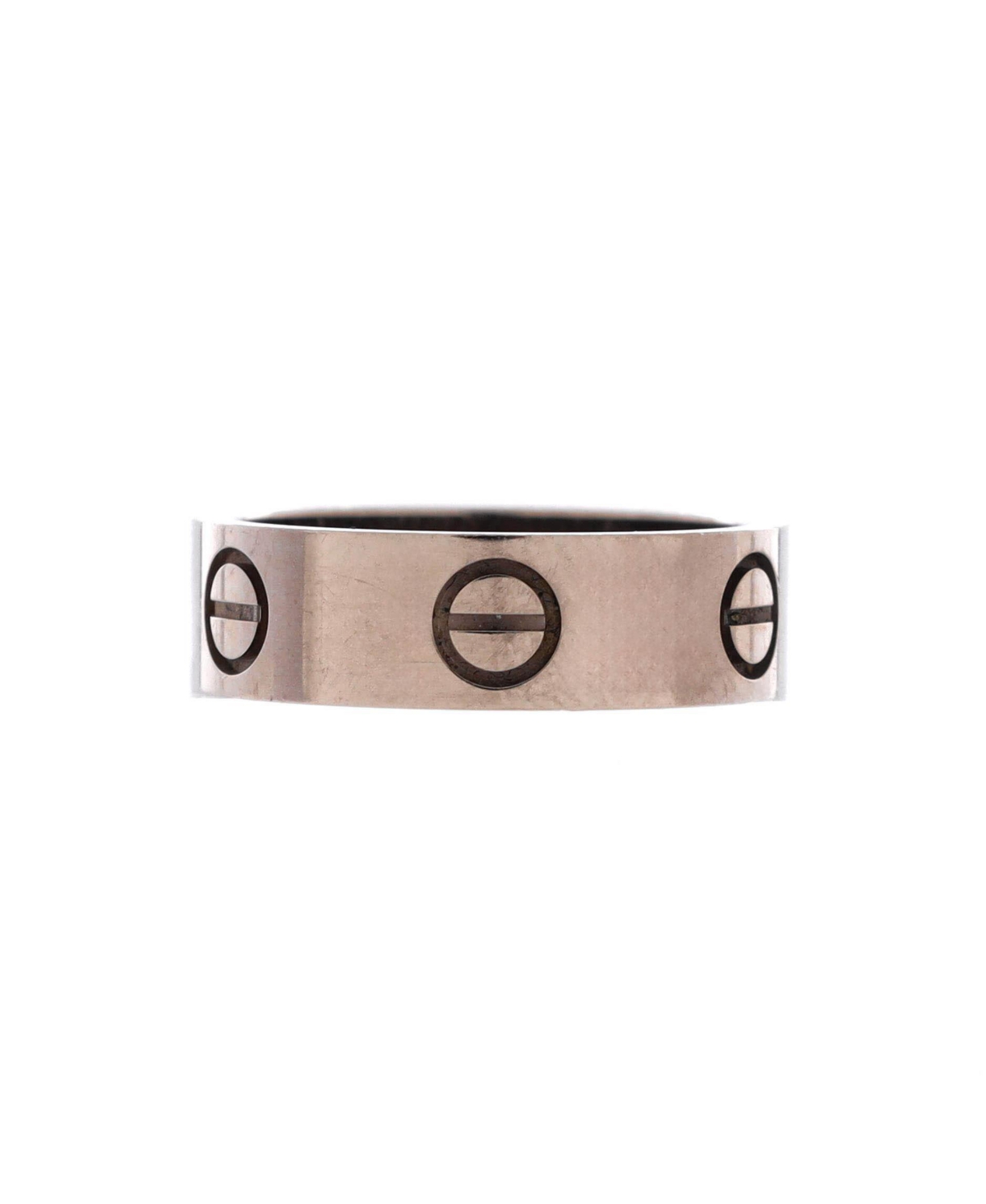 Click here for Pre-Owned Cartier Love Band Ring - 18k white gold prices