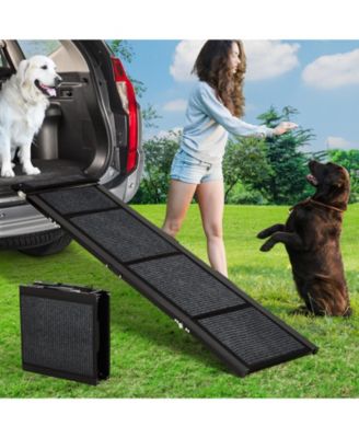 Click here for 63 In Dog Ramp For Car Suv Truck Foldable Non Slip... prices