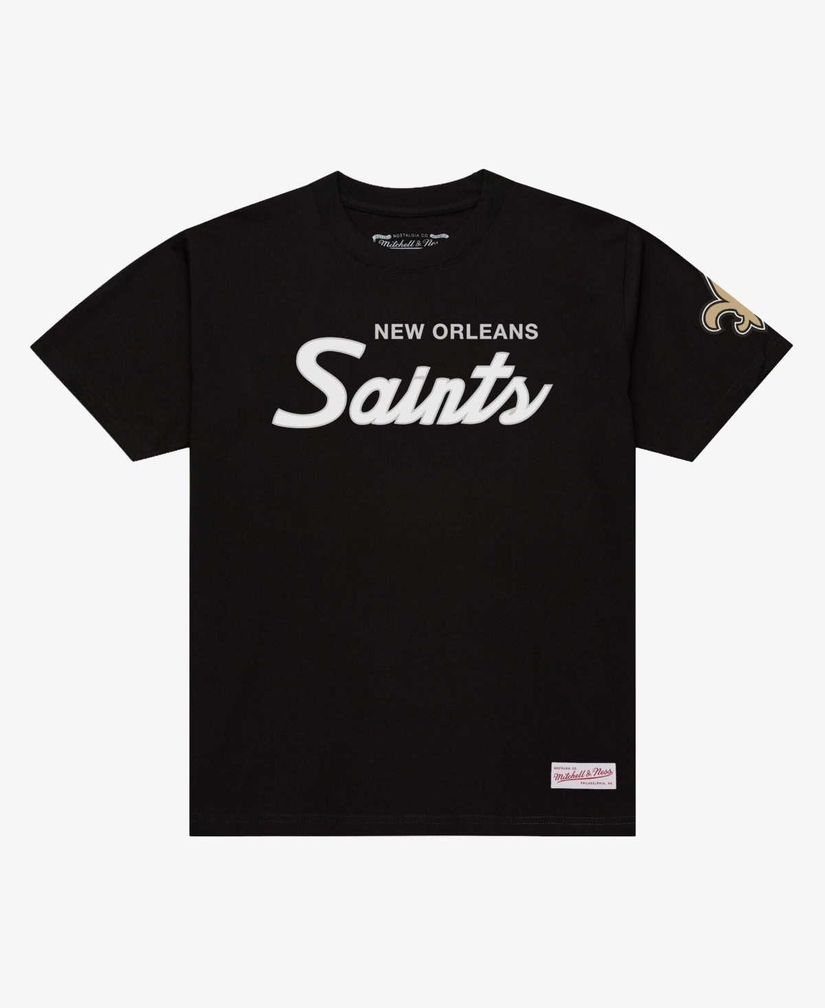 Click here for Mitchell & Ness Mens Black New Orleans Saints Head... prices