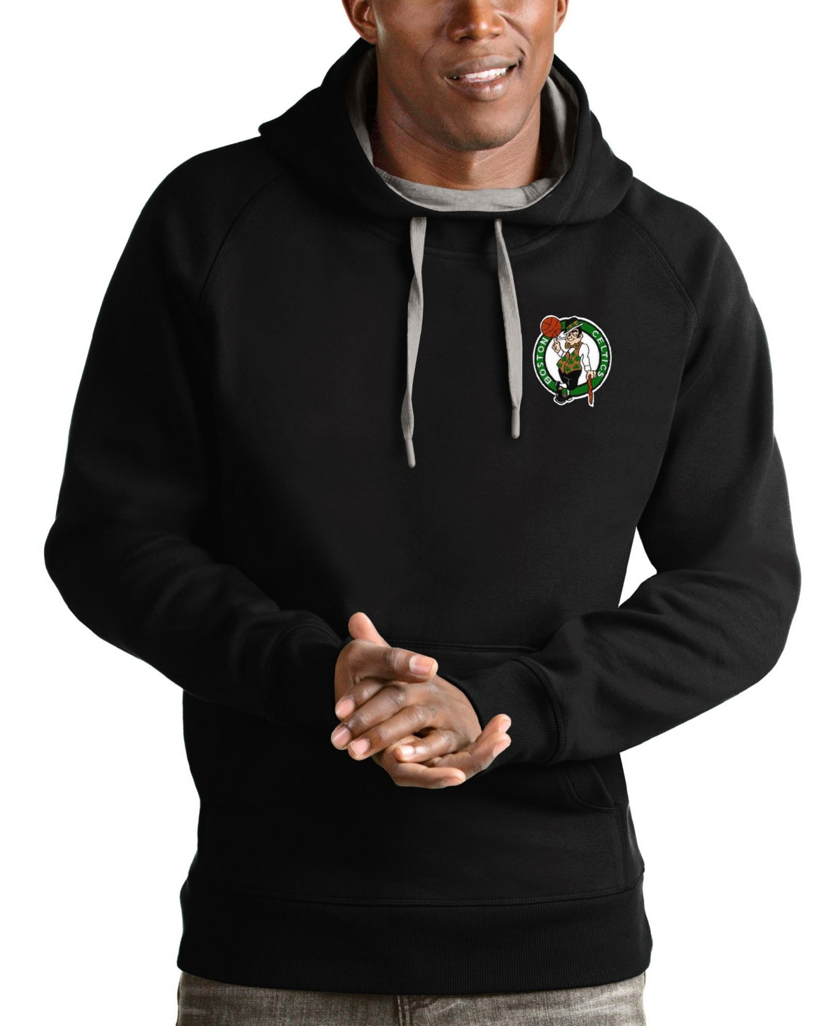 Click here for Antigua Mens Black Boston Celtics Victory Pullover... prices