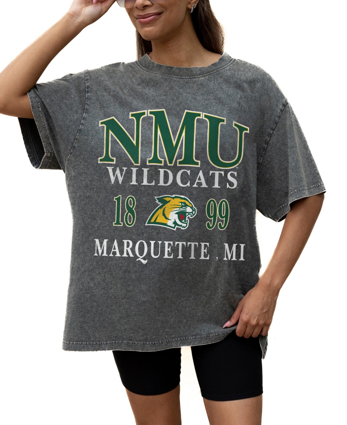Click here for Gameday Couture Womens Gray Northern Michigan Wild... prices