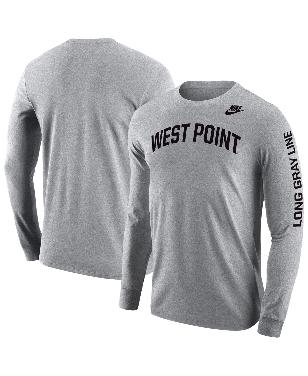 Click here for Nike Mens Gray Army Black Knights 2026 West Point... prices
