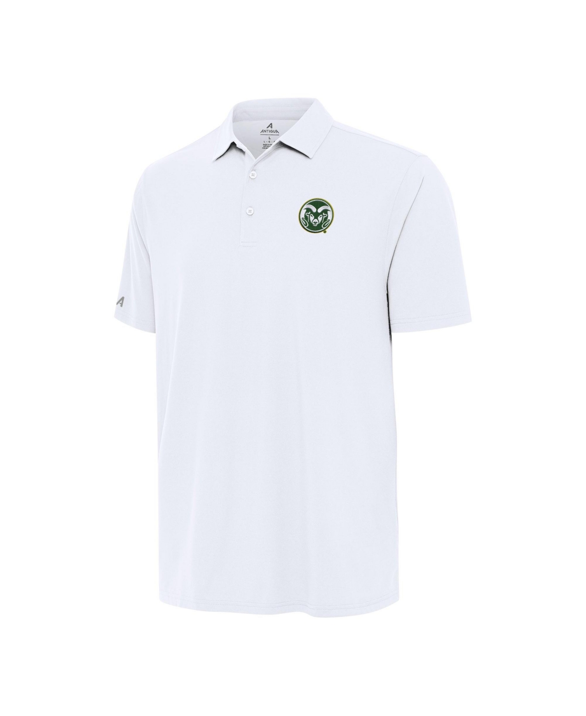 Click here for Antigua Mens White Colorado State Rams Era Polo Sh... prices