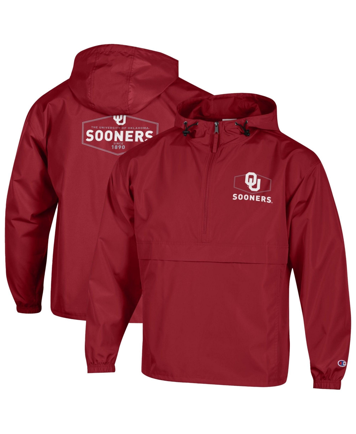 Click here for Champion Mens Crimson Oklahoma Sooners Delay Packa... prices