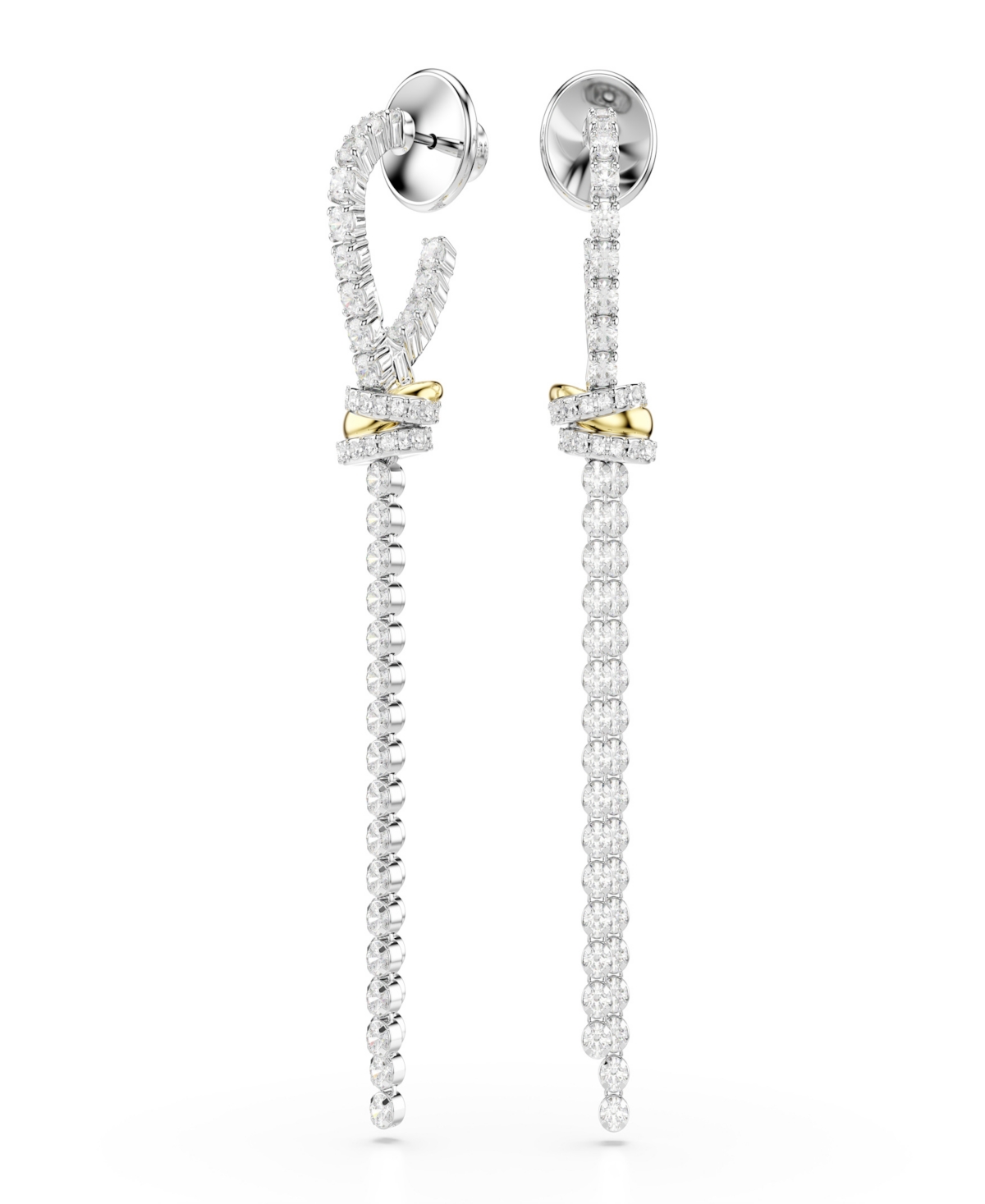 Click here for Swarovski Gold-Tone and Sterling Silver-Plated Whi... prices