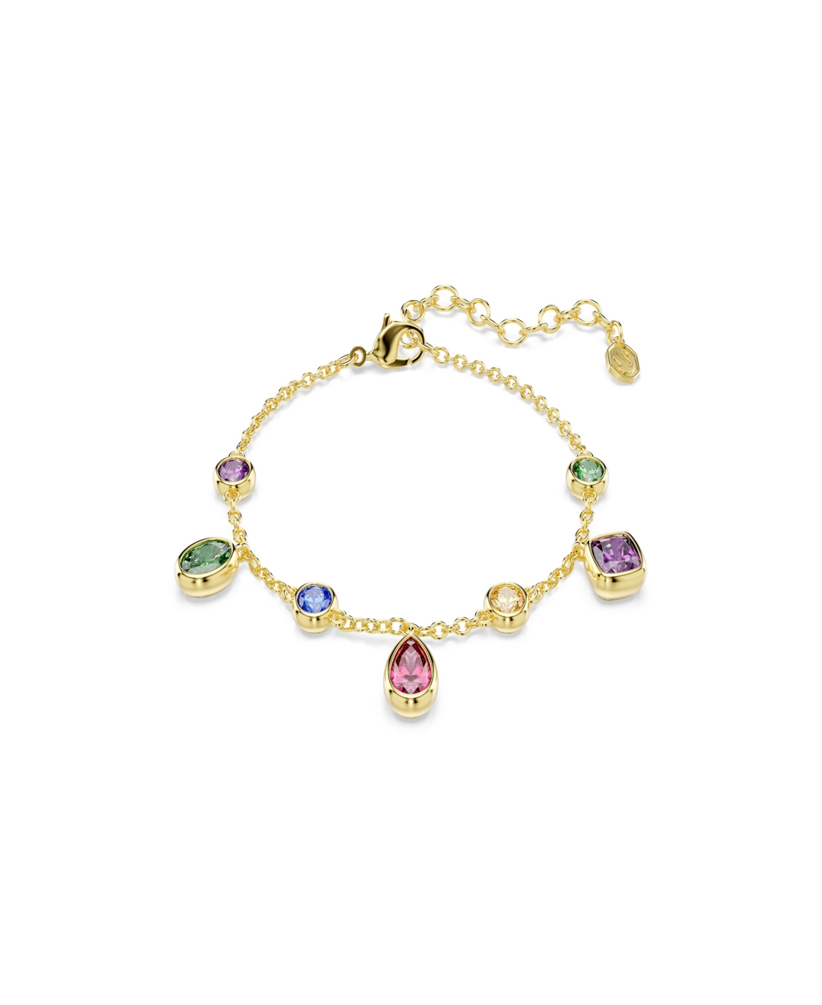 Click here for Swarovski Gold-Tone Plated Multicolored Crystals B... prices