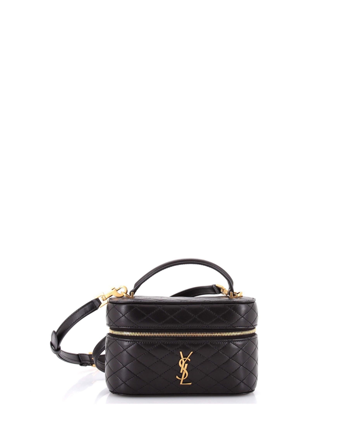 Click here for Pre-Owned Saint Laurent Mini Gaby Zip Around Vanit... prices