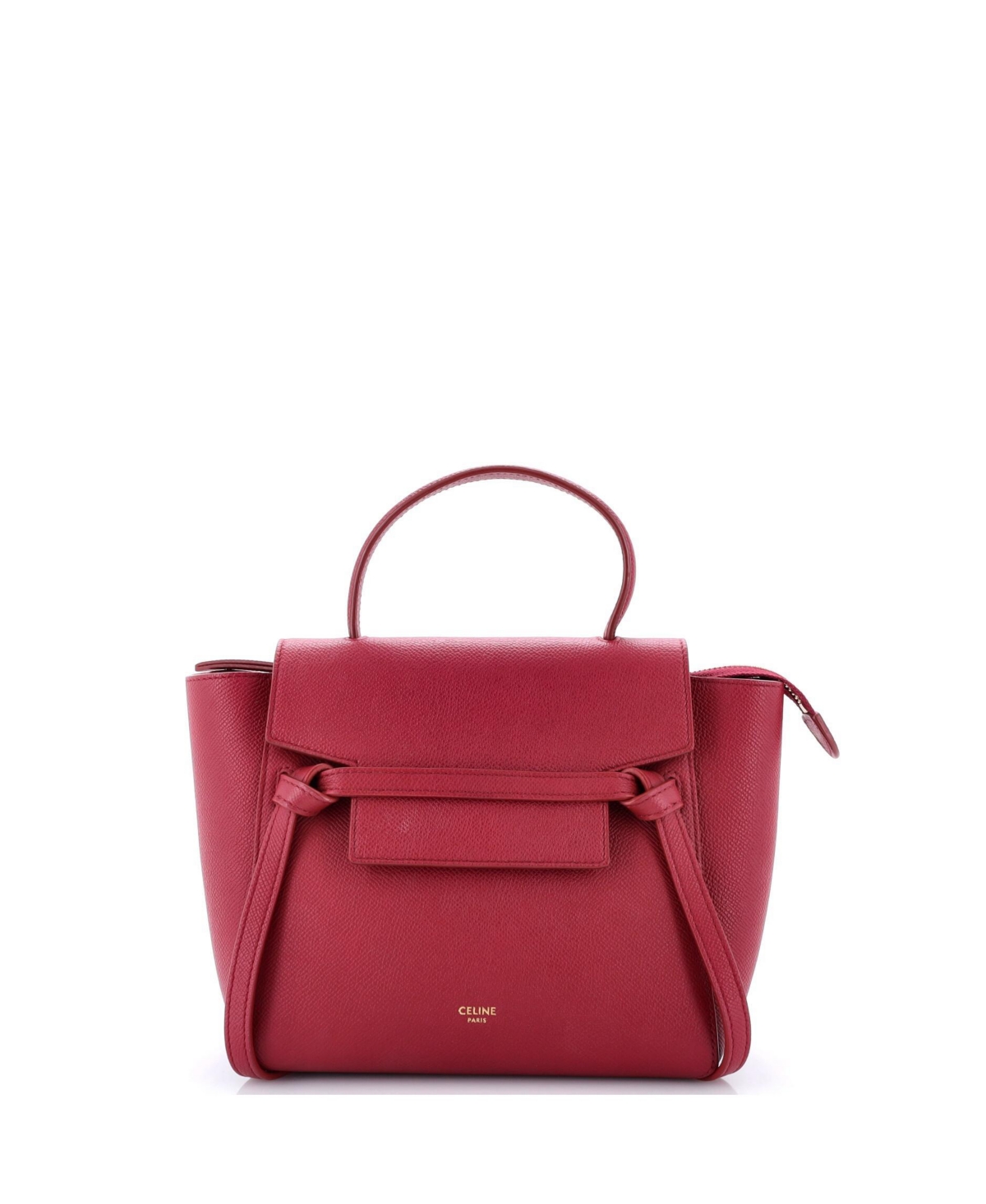 Click here for Pre-Owned Celine Nano Belt Bag Textured Leather -... prices