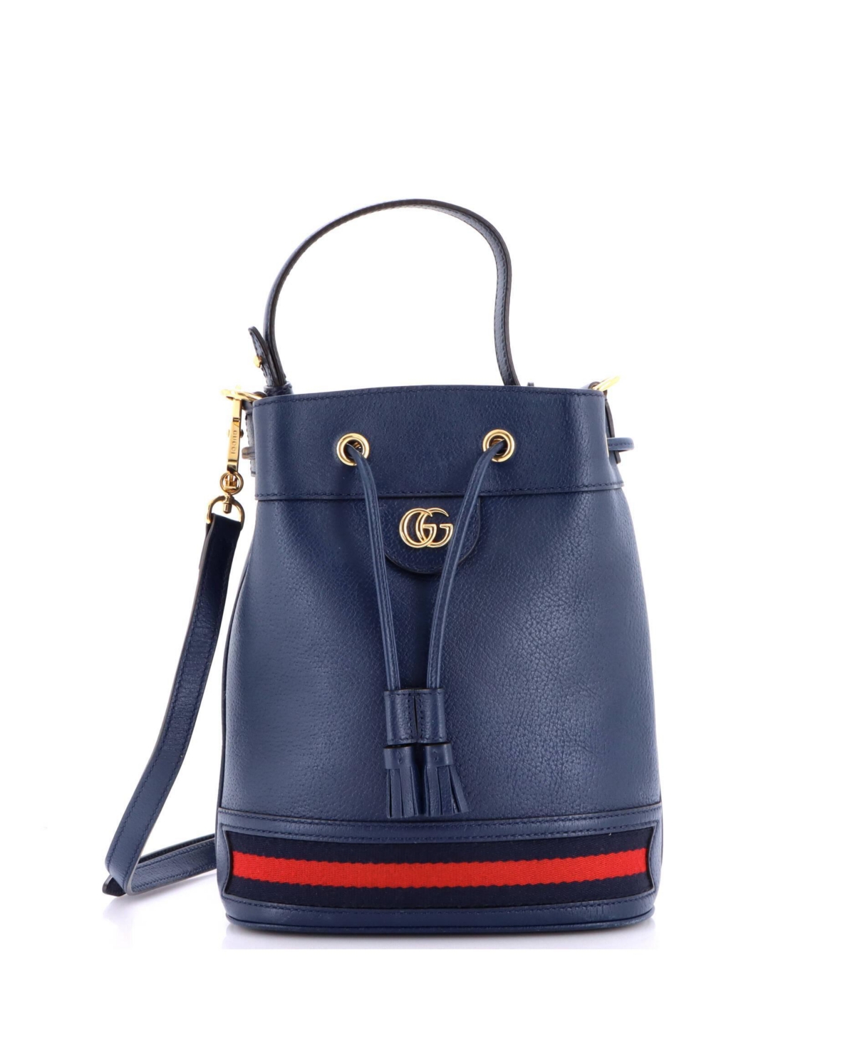 Click here for Pre-Owned Gucci Small Ophidia Bucket Bag Leather -... prices