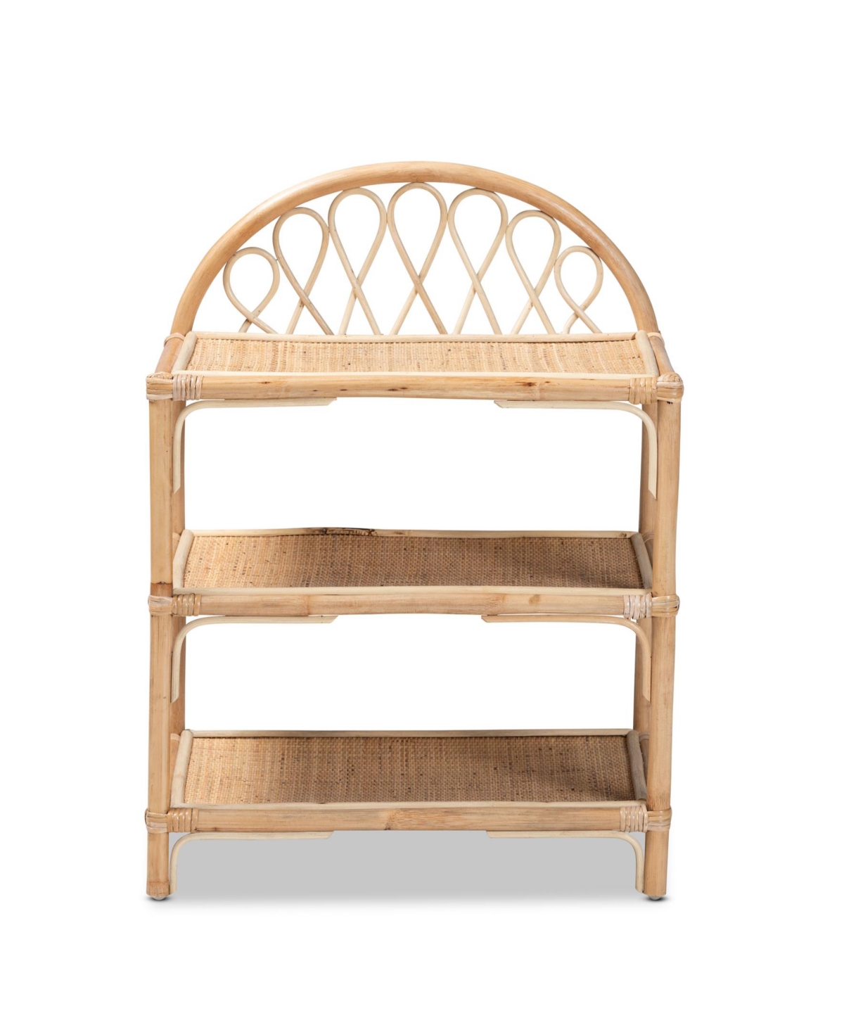 Click here for bali & pari Redell 31.7 Rattan 3-Tier Display Shel... prices