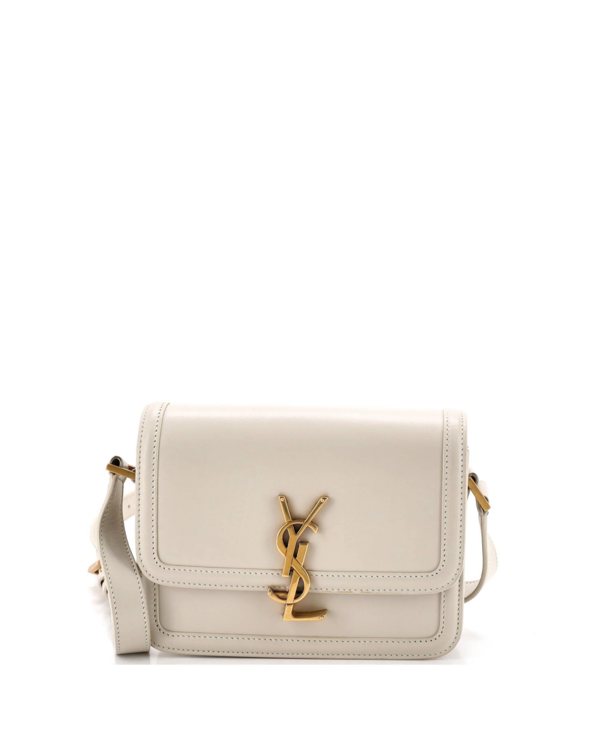 Click here for Pre-Owned Saint Laurent Small Solferino Bag Leathe... prices