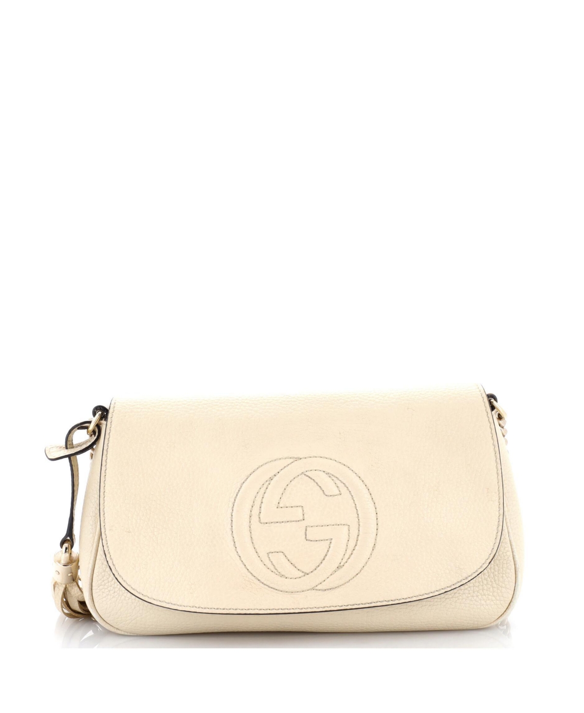 Click here for Pre-Owned Gucci Medium Soho Chain Crossbody Bag Le... prices