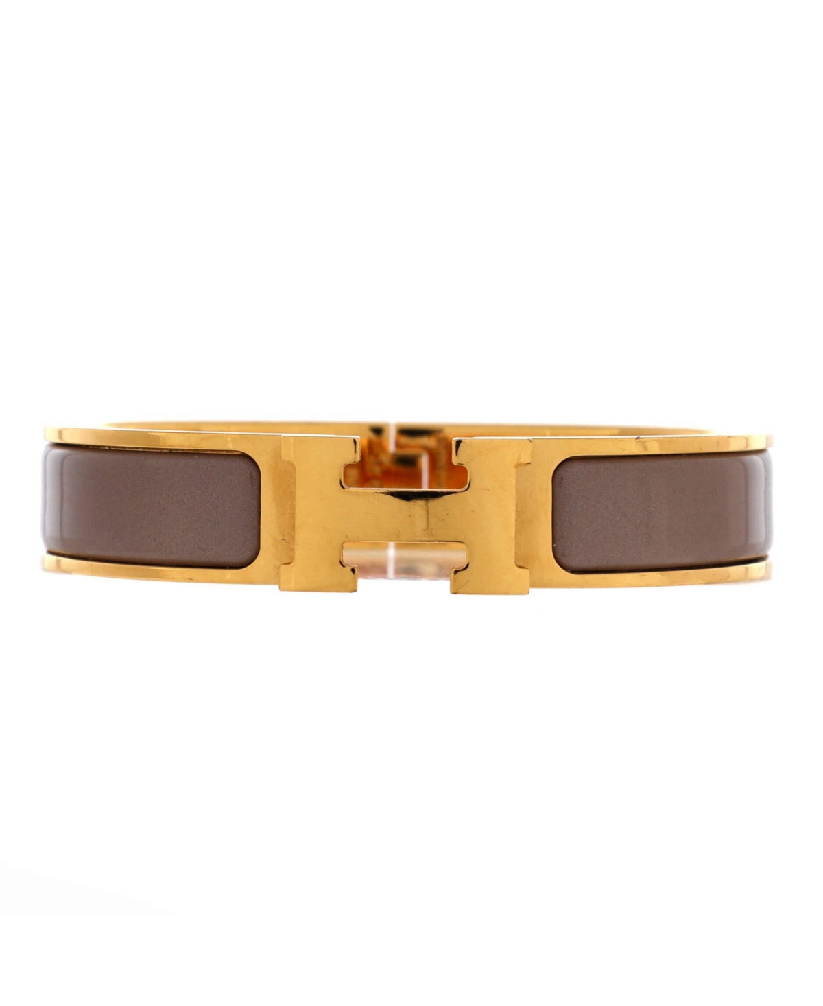 Click here for Pre-Owned Hermes Clic H Bracelet - Enamel prices