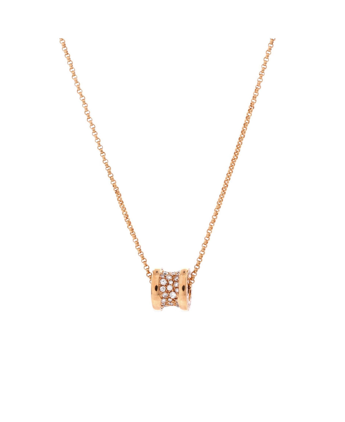 Click here for Pre-Owned Bvlgari B.Zero1 Pendant Necklace - 18k r... prices