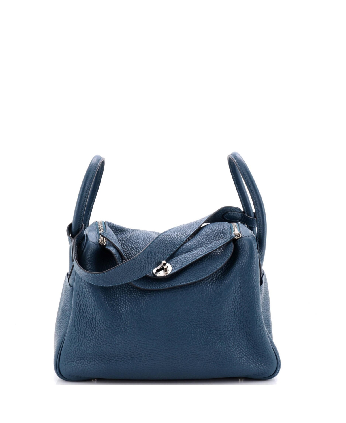 Click here for Pre-Owned Hermes 30 Lindy Bag Clemence - Blue prices