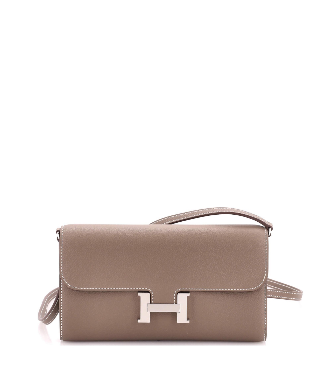 Click here for Pre-Owned Hermes Constance To Go Wallet Evercolor... prices