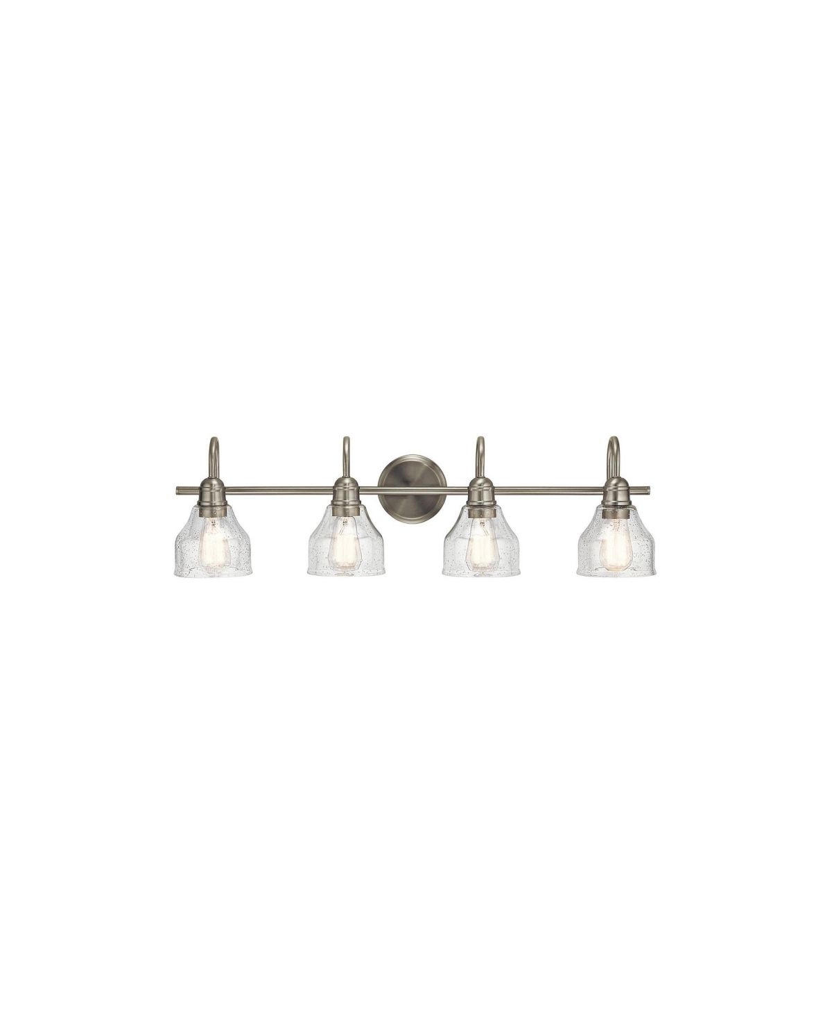 Click here for Kichler Avery 33 1/4 Wide Brushed Nickel 4-Light B... prices