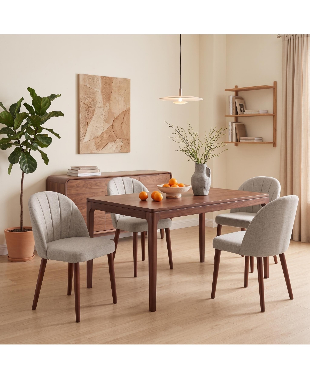 Click here for Dining Chairs Set of 4  Modern Upholstered Fabric... prices