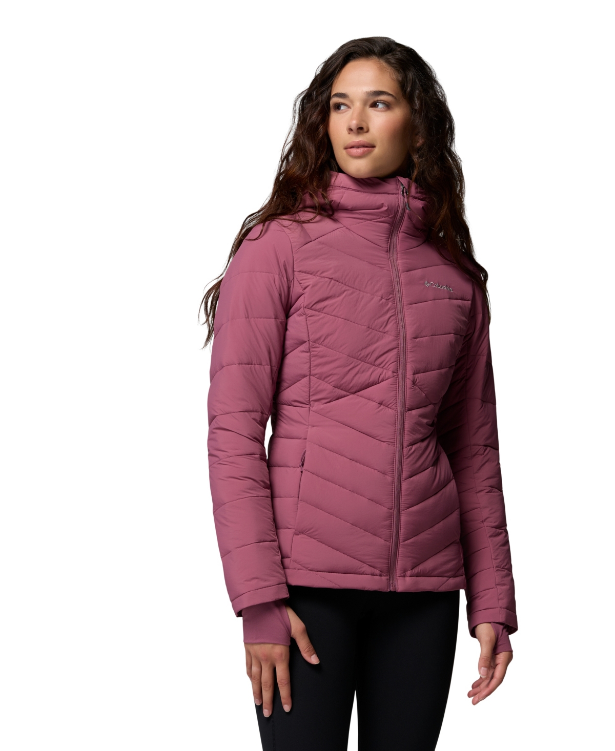 Click here for Columbia Womens Joy Peak Ii Hooded Puffer Fleece-L... prices