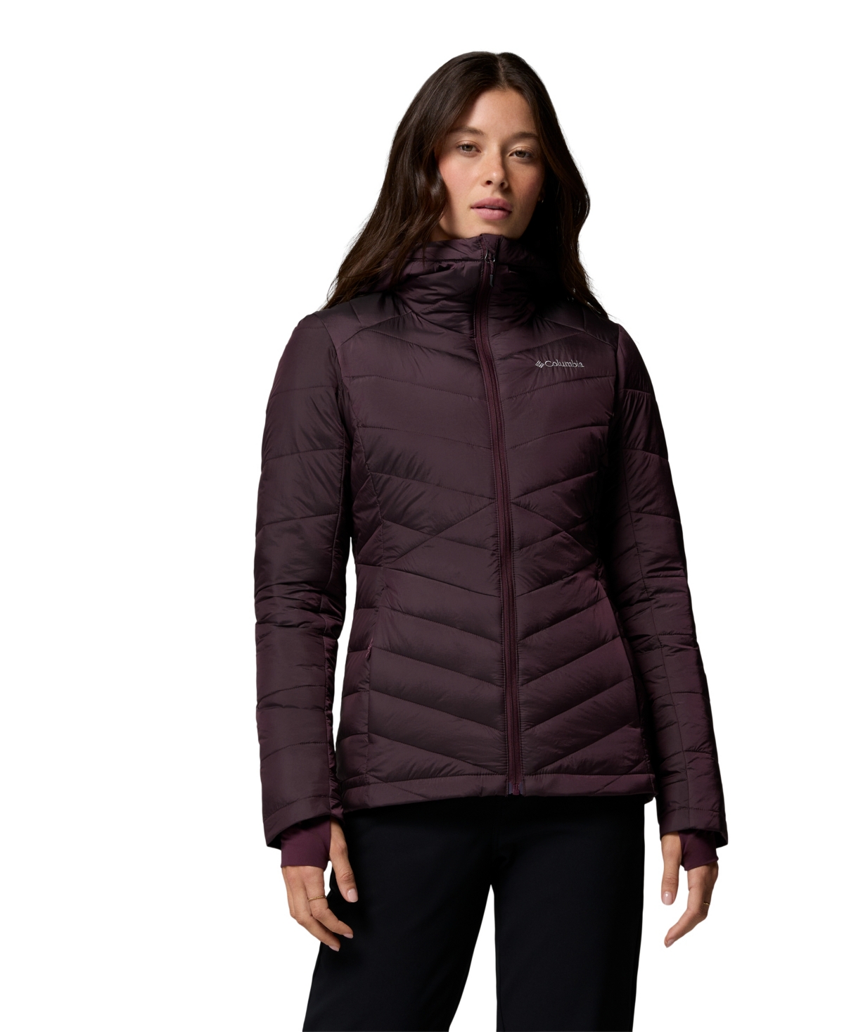 Click here for Columbia Womens Joy Peak Ii Hooded Puffer Fleece-L... prices
