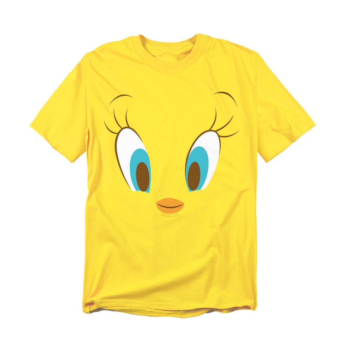 Click here for Looney Tunes Mens Tweety Head T-Shirt - Yellow prices