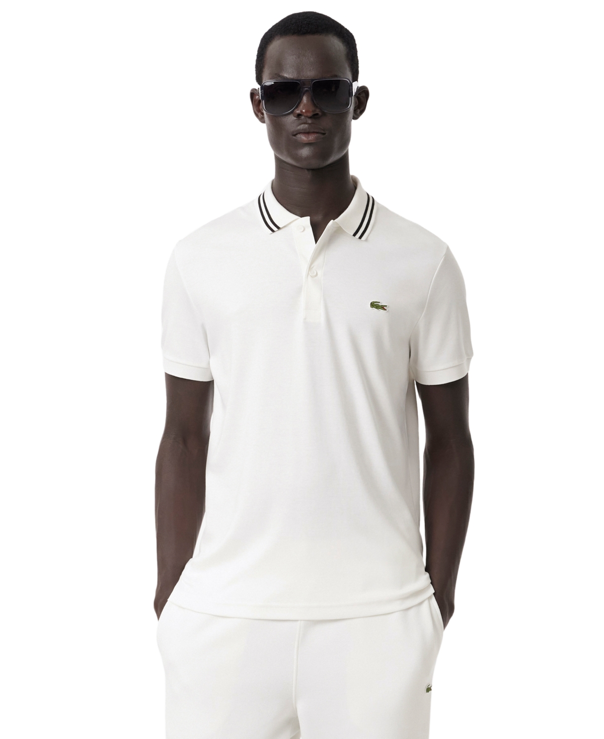 Click here for Lacoste Mens Pima Regular-Fit Cotton Polo Shirt -... prices