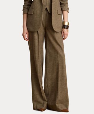 Click here for Lauren Ralph Lauren Womens High Rise Pleated Wide... prices