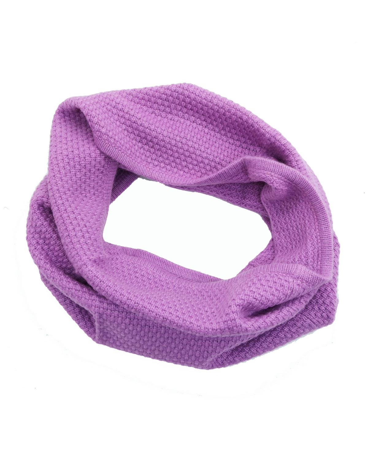 Click here for Portolano Stitched Neckwarmer Scarf - Bright Lilac prices