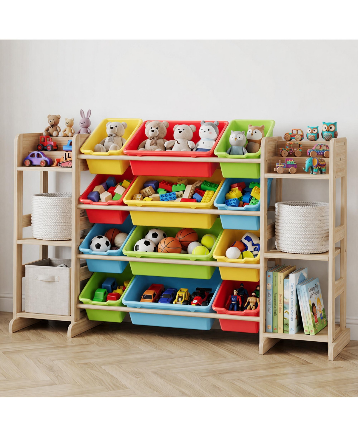 Click here for gaomon Kids Toy Storage Organizer 52.3 Wide Solid... prices