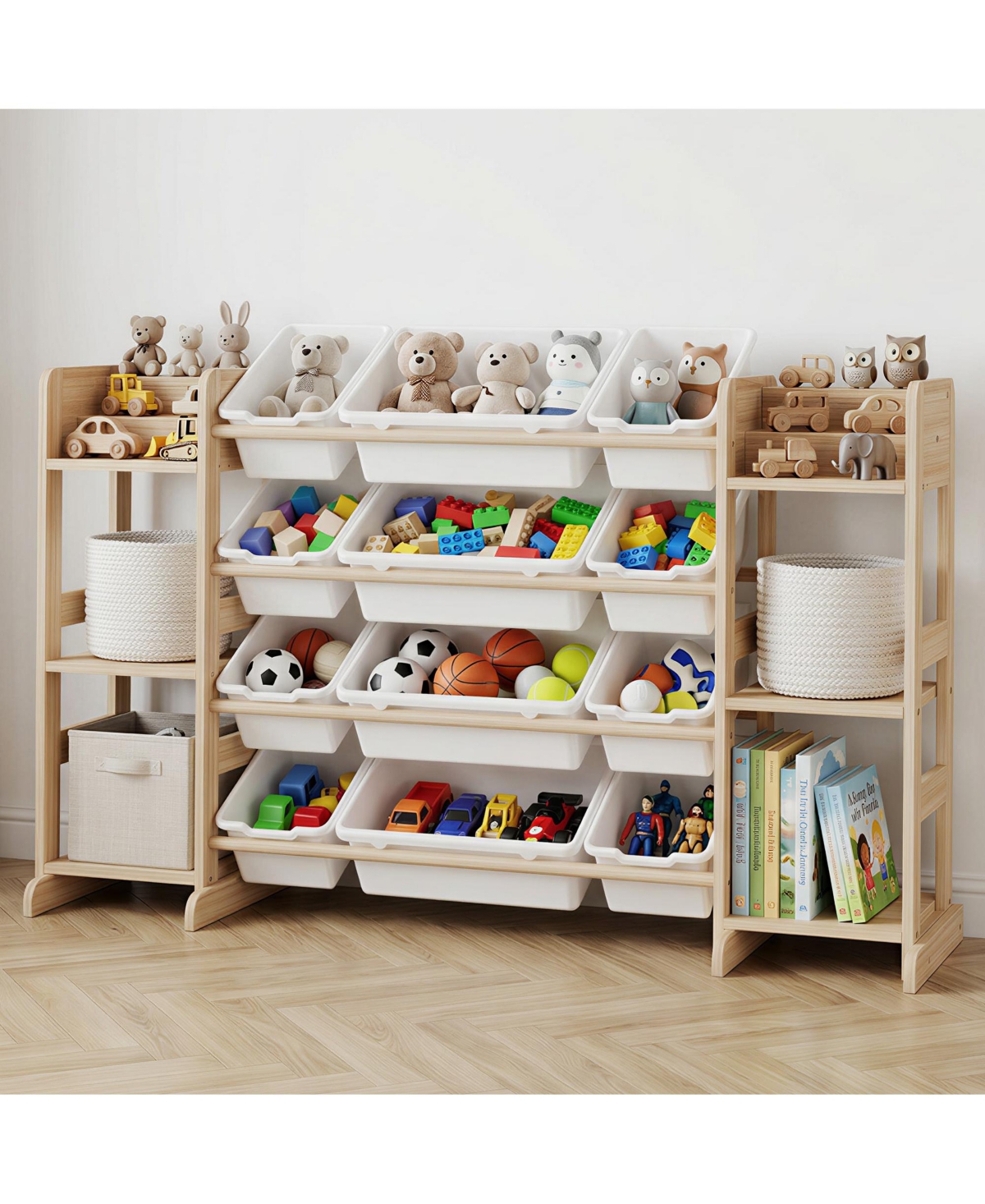 Click here for gaomon Kids Toy Storage Organizer 52.3 Wide Solid... prices