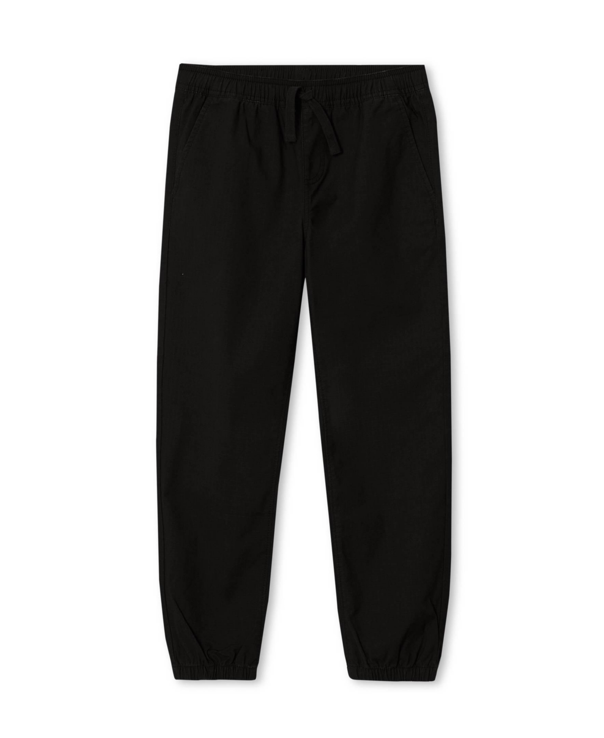 Click here for Lands End Boys Husky Ripstop Joggers - Black prices
